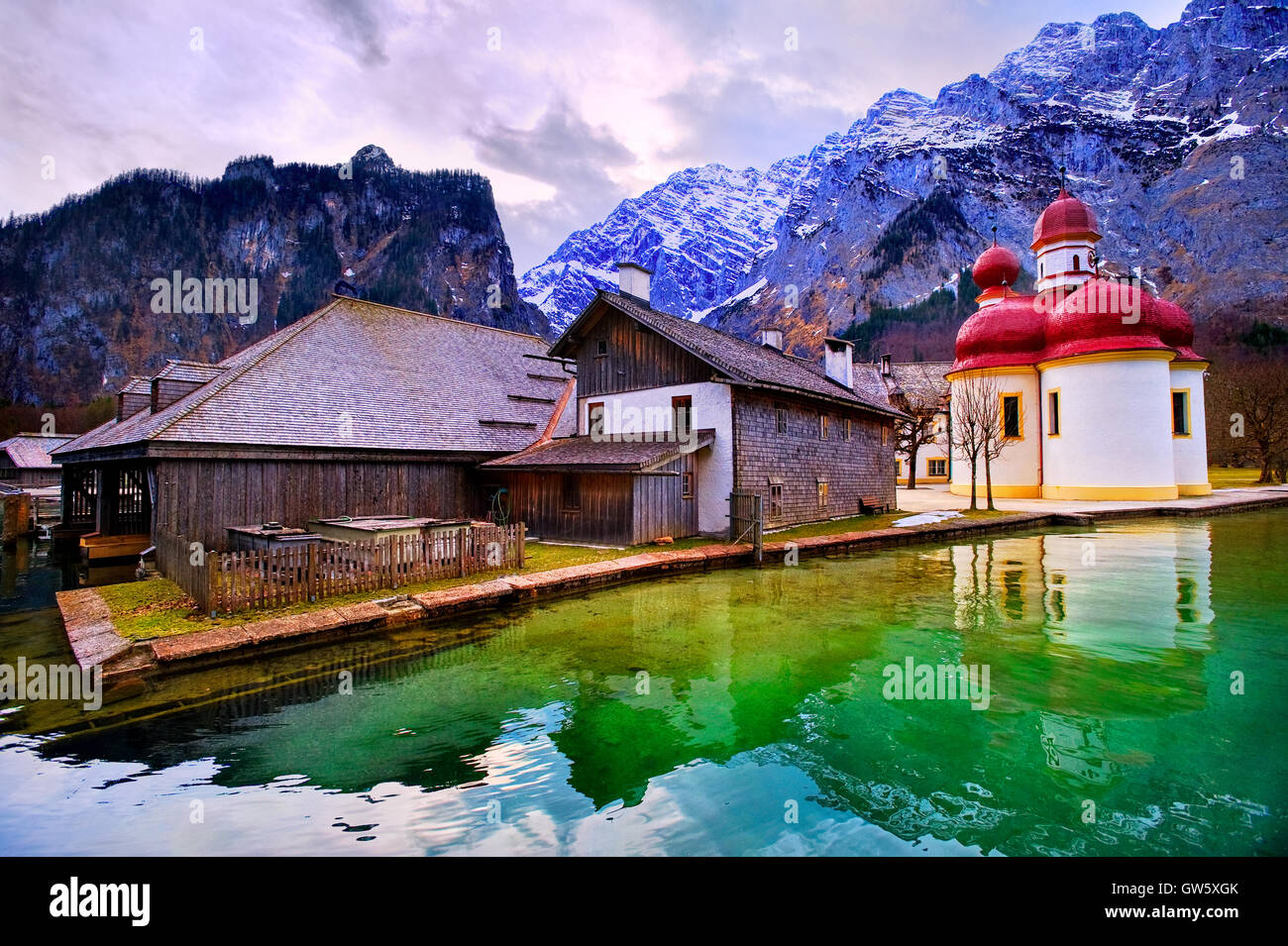 Spektakulärer blick auf den königssee -Fotos und -Bildmaterial in hoher ...