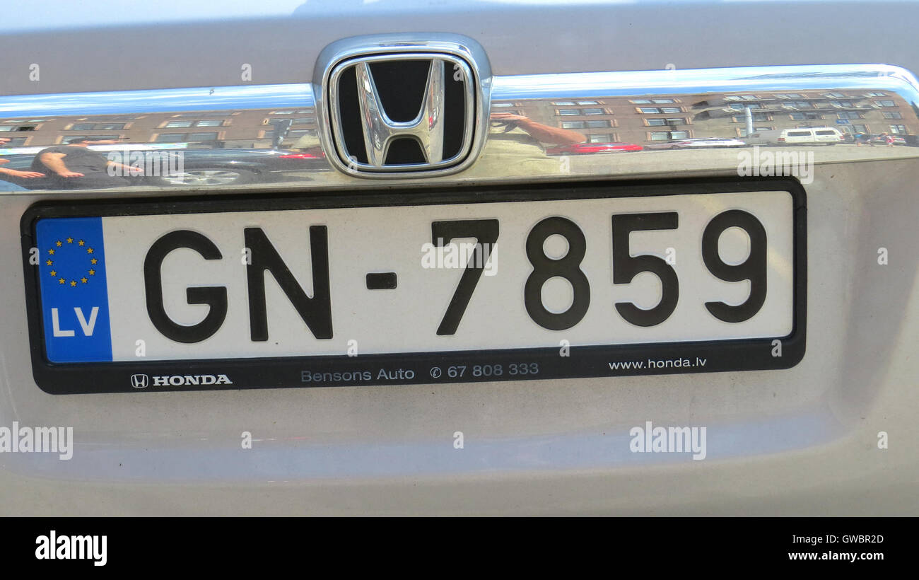 Car registration -Fotos und -Bildmaterial in hoher Auflösung – Alamy