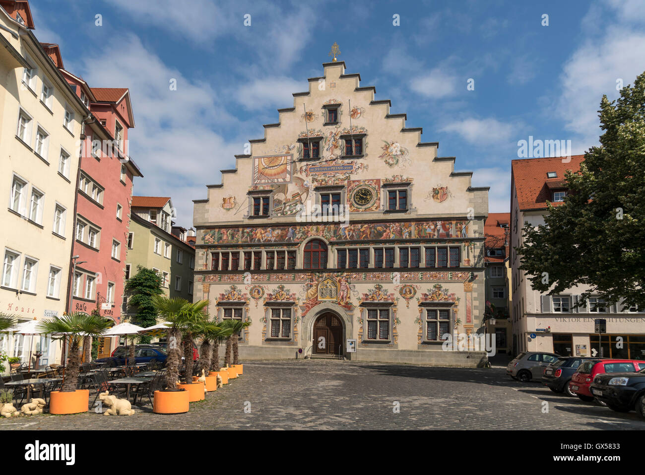 Altes Rathaus in Lindau bin Bodensee, Bayern, Deutschland | Altes ...