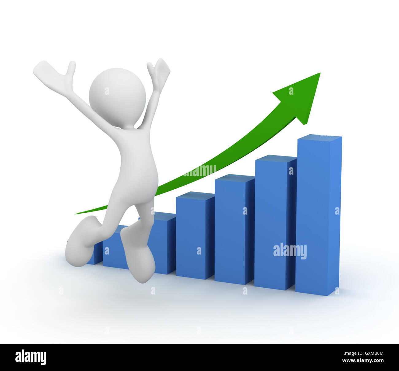 Steigender graph -Fotos und -Bildmaterial in hoher Auflösung – Alamy