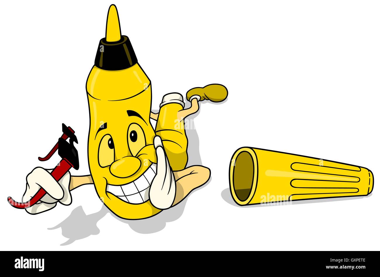 Stift cartoon Stock-Vektorgrafiken kaufen - Alamy