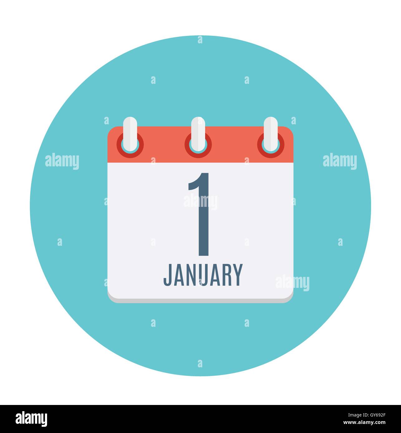 January Flat Icon Stockfotos & January Flat Icon Bilder - Seite 2 - Alamy