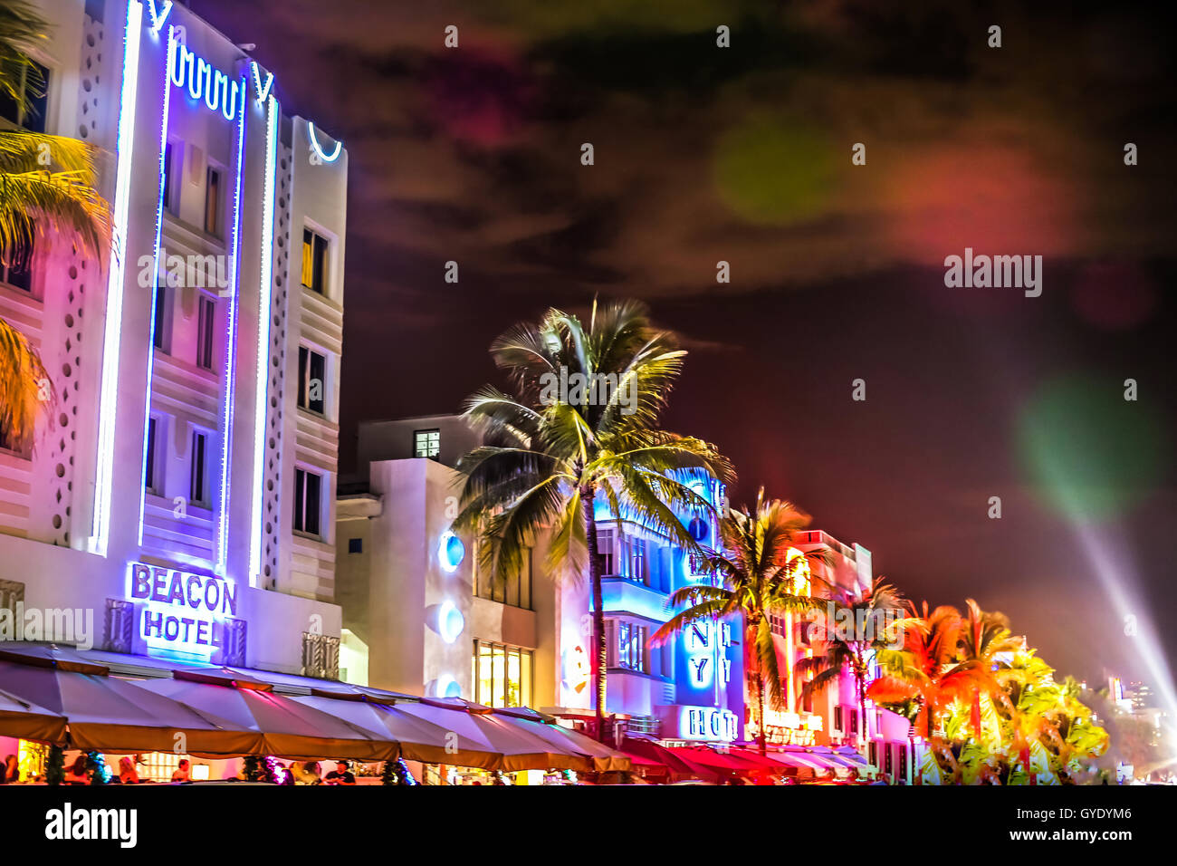 Miami neon Stockfotos und -bilder Kaufen - Alamy