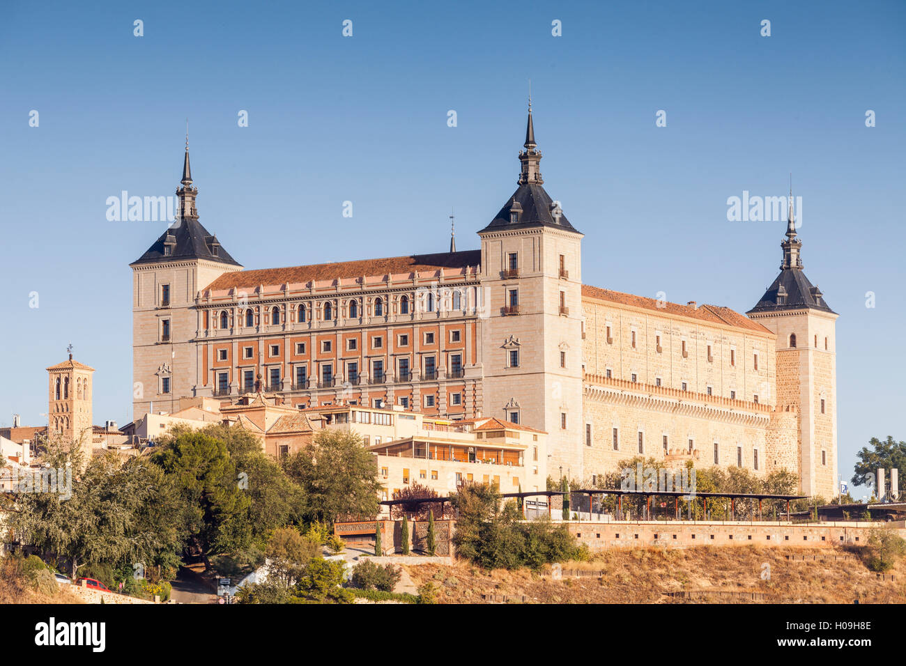 Der Alcazar von Toledo, Spanien, Europa Stockfotografie - Alamy