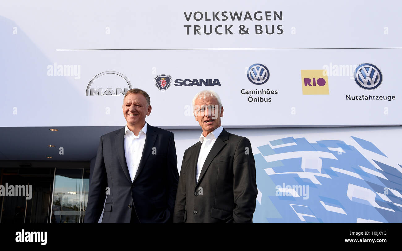 Hannover, Deutschland. 20. Sep, 2016. VW-Vorstand zuständig für ...