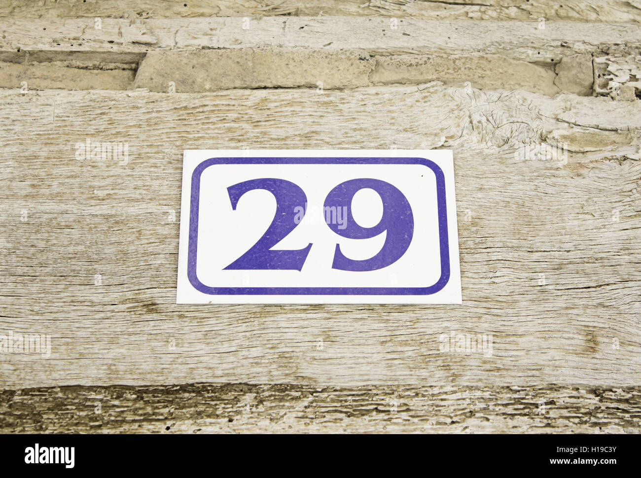Nummer neunundzwanzig -Fotos und -Bildmaterial in hoher Auflösung – Alamy