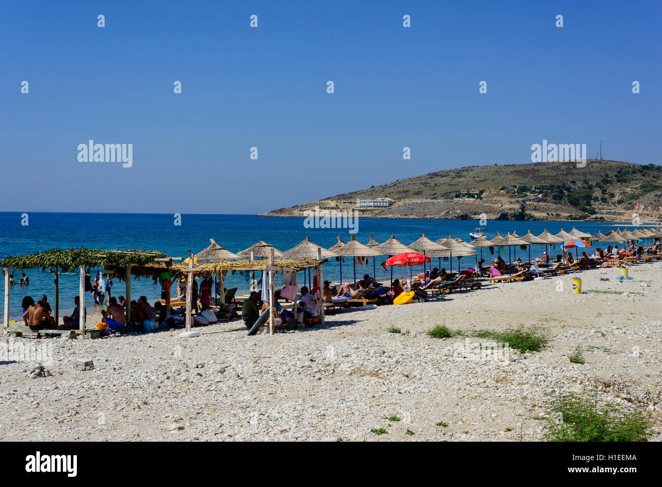 Qeparo beach albania -Fotos und -Bildmaterial in hoher Auflösung – Alamy