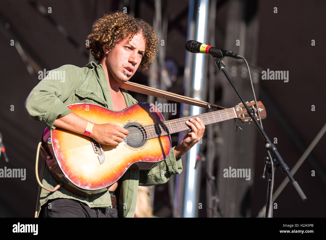 Las Vegas, Nevada, USA. 25. September 2016. DANNY MILLER Lewis del Mar ...