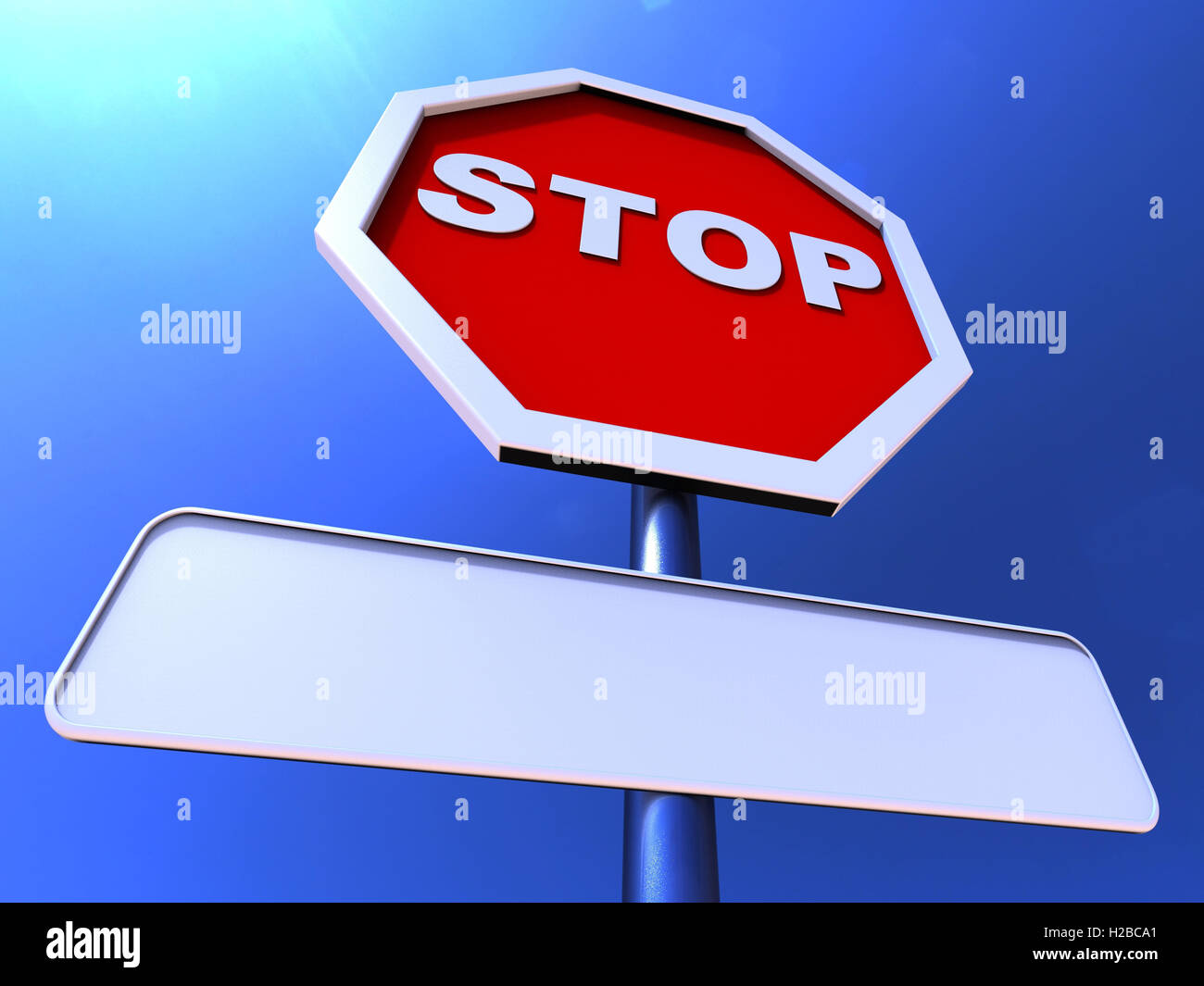 Rotes stoppschild Stockfotos und -bilder Kaufen - Alamy