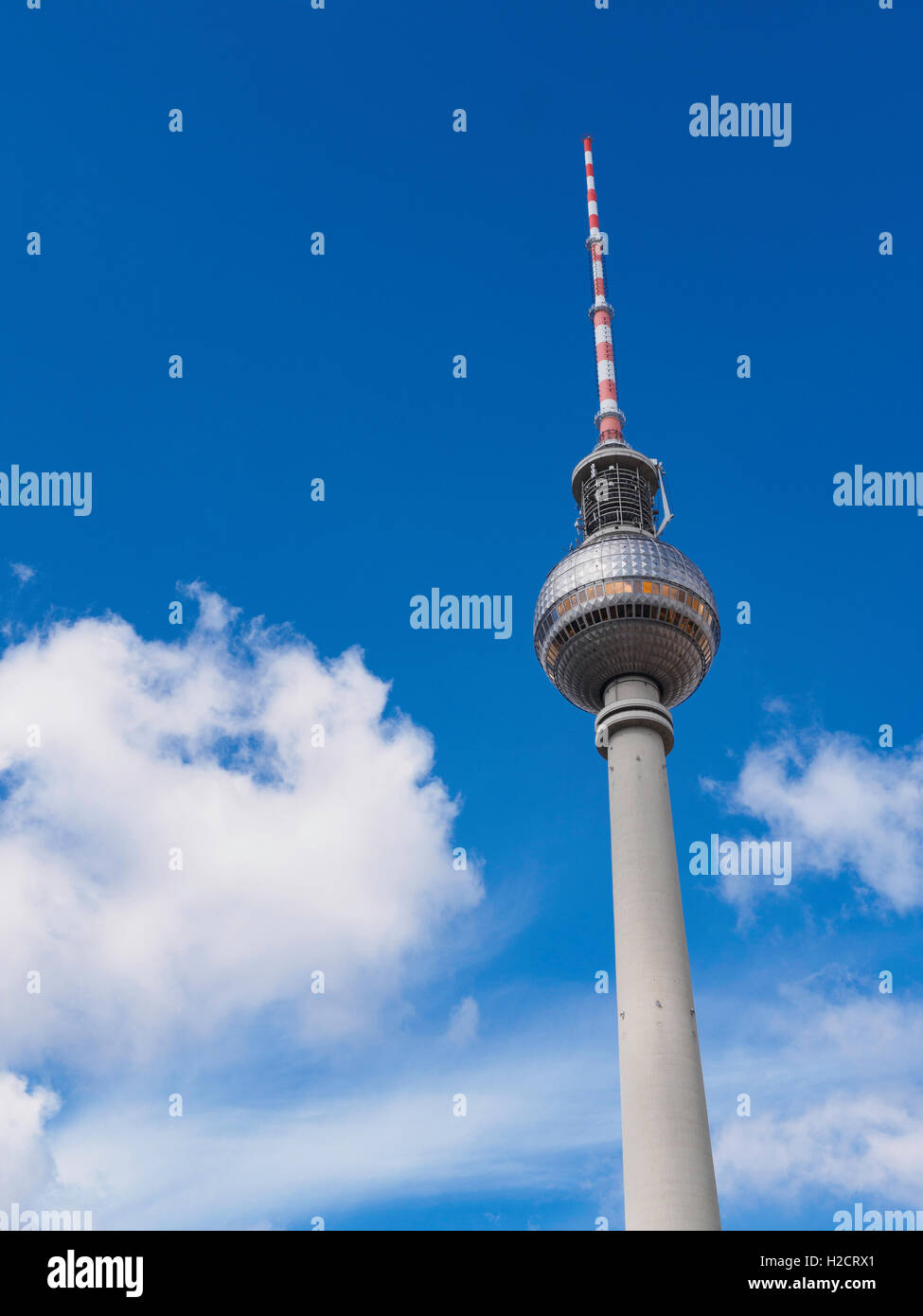Fernsehturm-Turm Alexanderplatz Berlin Deutschland Stockfotografie - Alamy