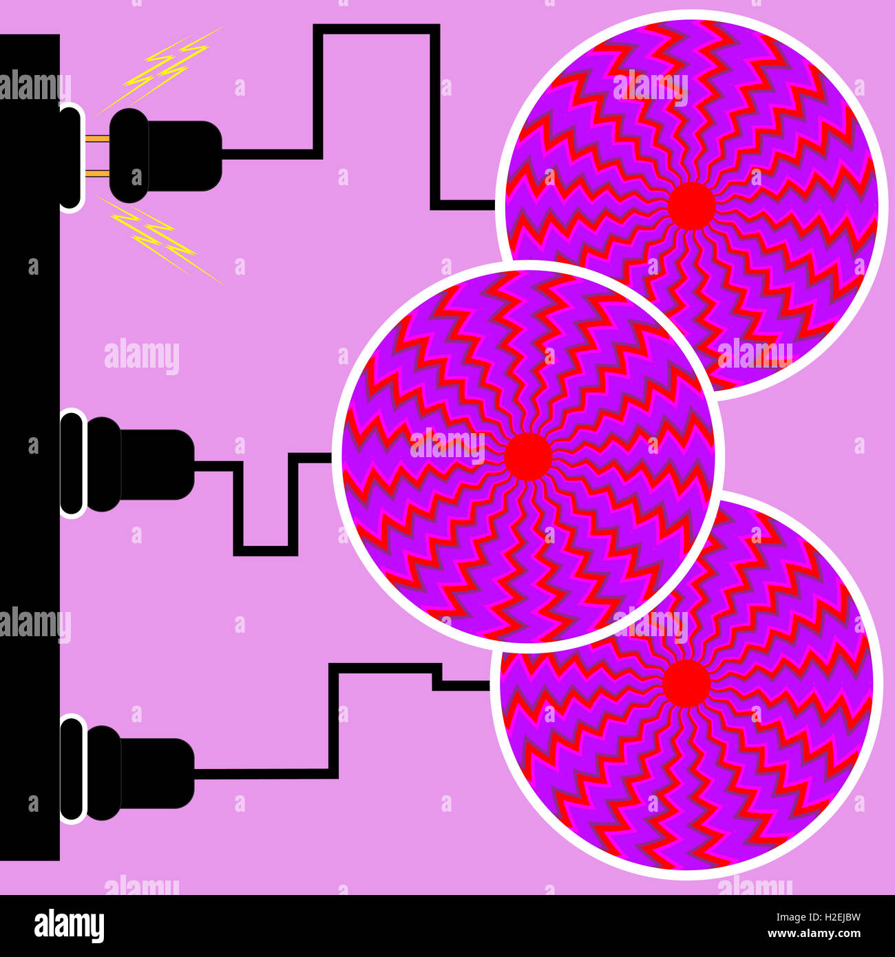 Drehende kreise täuschung -Fotos und -Bildmaterial in hoher Auflösung – Alamy