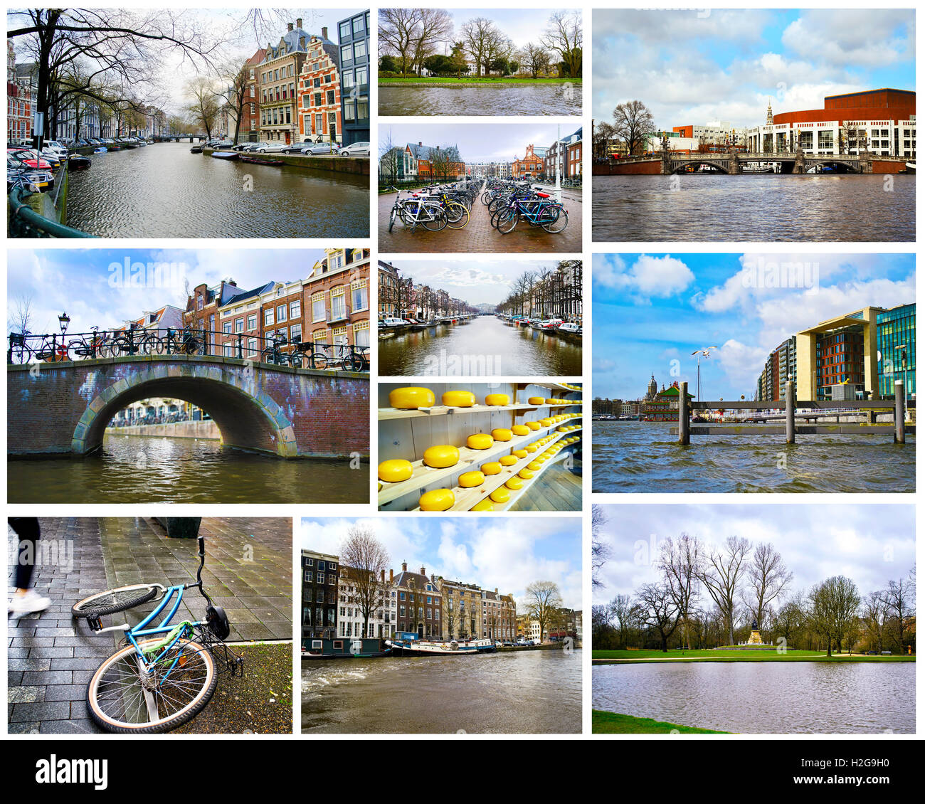 Amsterdam collage -Fotos und -Bildmaterial in hoher Auflösung – Alamy