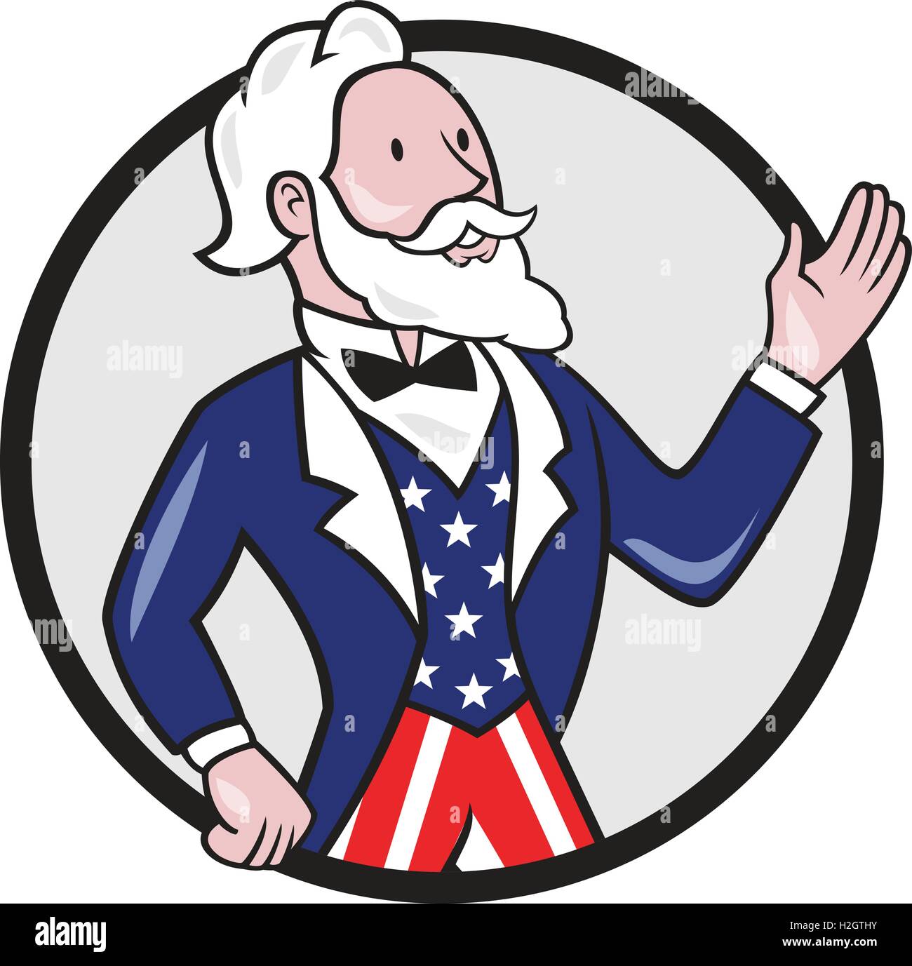 American uncle sam man cartoon Stock-Vektorgrafiken kaufen - Alamy