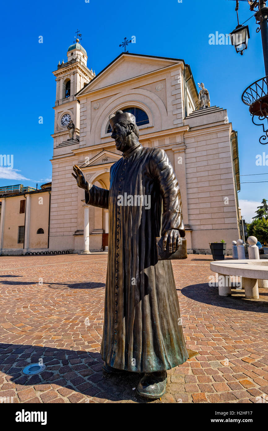 Italien-Emilia Romagna Brescello - das Land, das die Einstellung des ...
