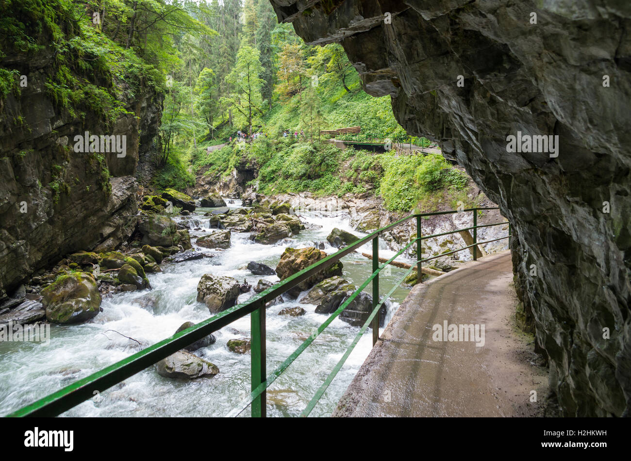 Breitachklamm Breitach Schlucht Stockfotos und -bilder Kaufen - Alamy
