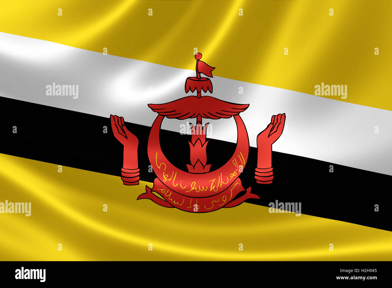 Flag of brunei -Fotos und -Bildmaterial in hoher Auflösung – Alamy