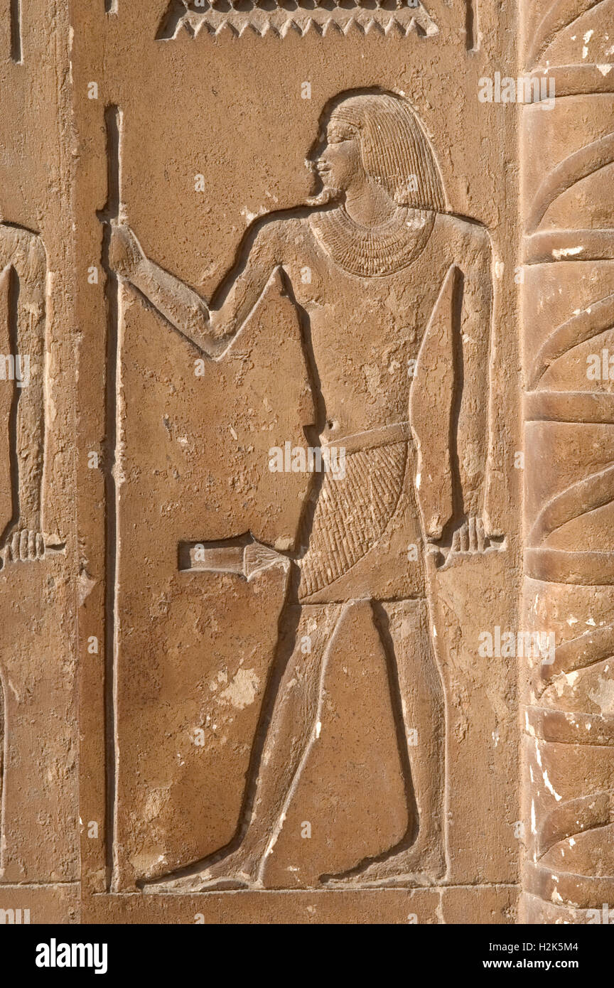 Ägypten. Nekropole von Sakkara. Mastaba des Kagemni (2350 v. Chr ...