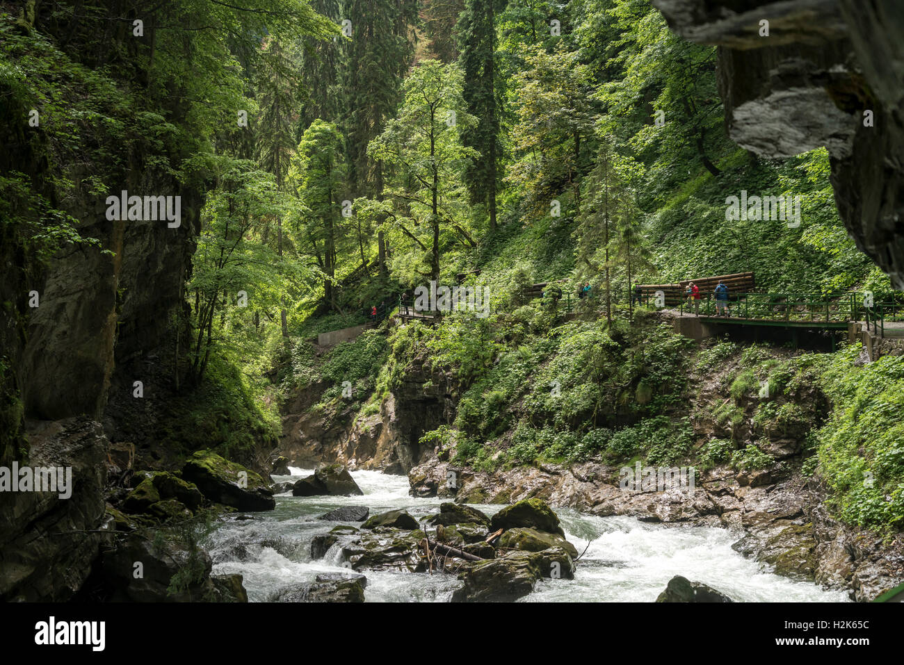 Breitachklamm Breitach Schlucht Stockfotos und -bilder Kaufen - Alamy