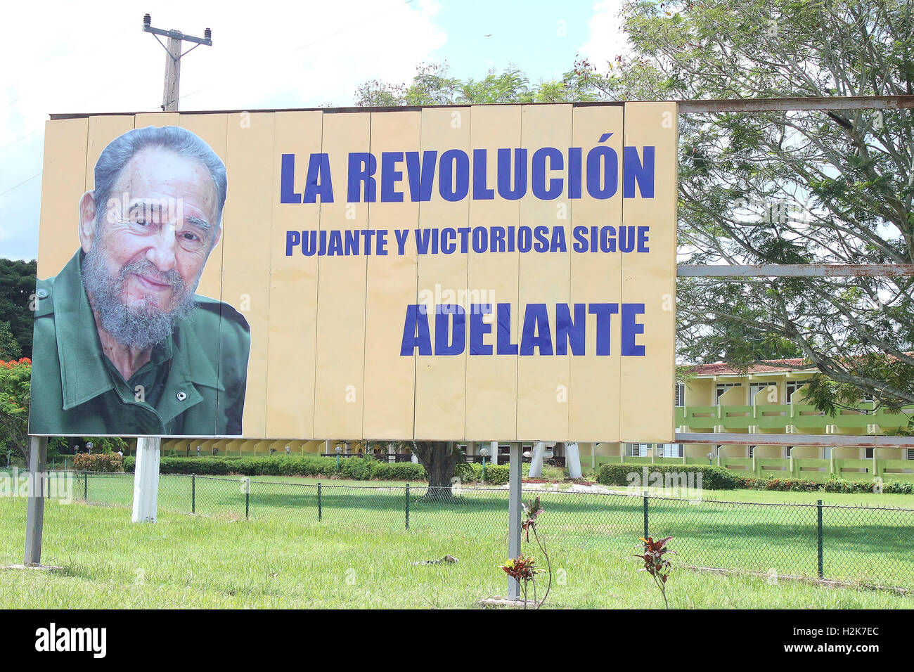 Fidel castro plakatwand -Fotos und -Bildmaterial in hoher Auflösung – Alamy