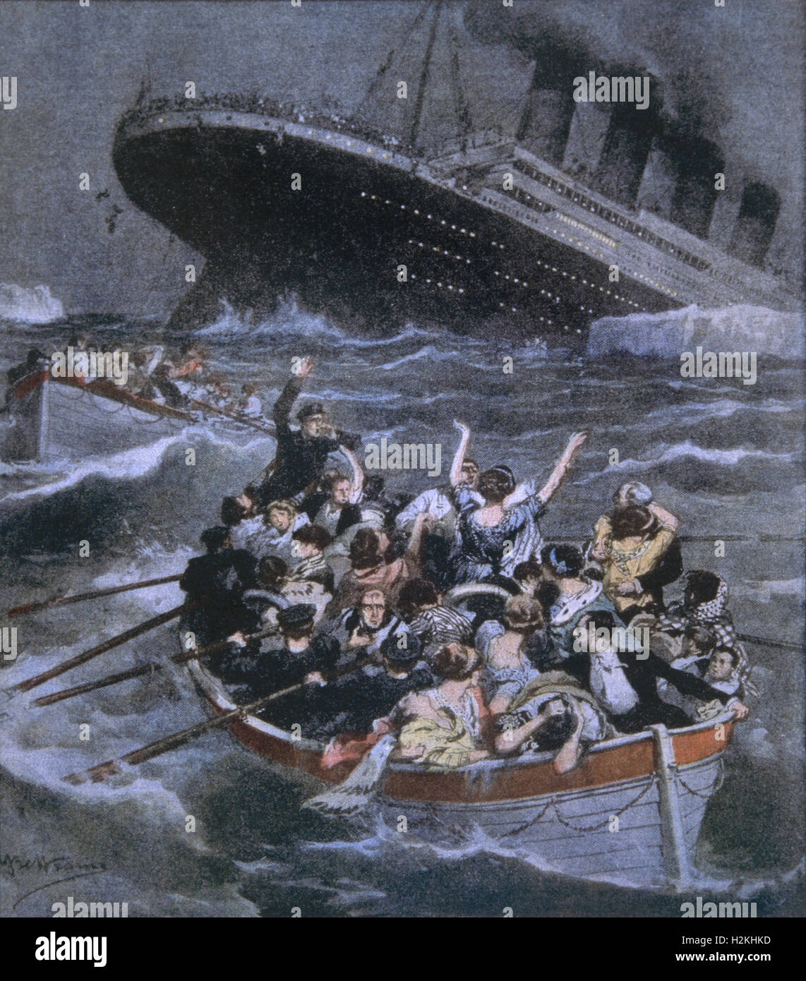Untergang der titanic 1912 -Fotos und -Bildmaterial in hoher Auflösung ...