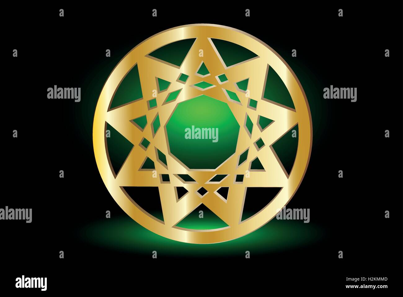 Neunzackiger stern -Fotos und -Bildmaterial in hoher Auflösung – Alamy