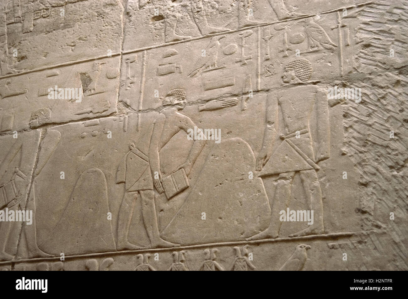 Ägypten. Nekropole von Sakkara. Mastaba des Kagemni (2350 v. Chr ...