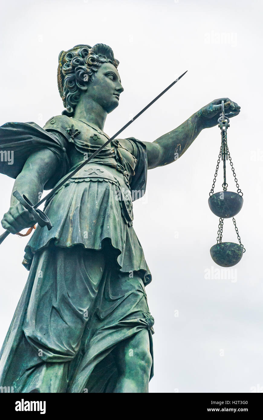 Justitia Skulptur Stockfotos und -bilder Kaufen - Alamy