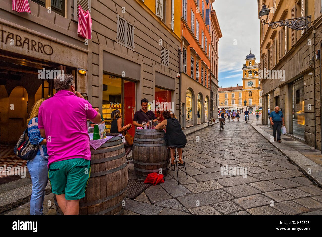 Italien Emilia Romagna Parma historische Mitte - Bars und Restaurants ...