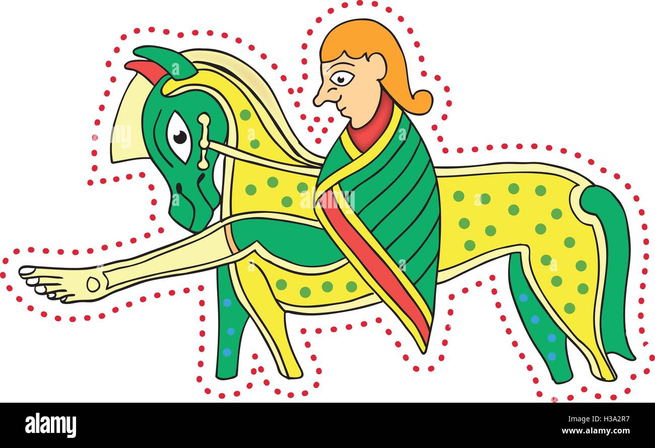 Medieval manuscript Stock-Vektorgrafiken kaufen - Alamy