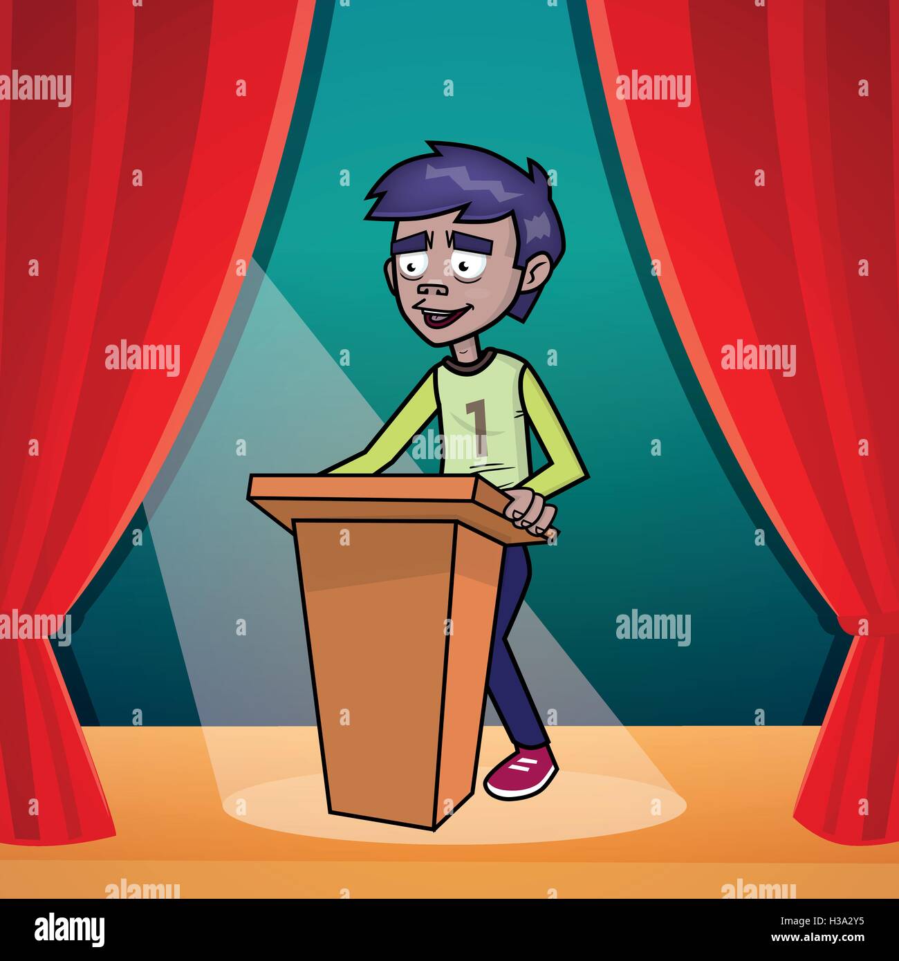 Studentisches studentenpodium Stock-Vektorgrafiken kaufen - Alamy