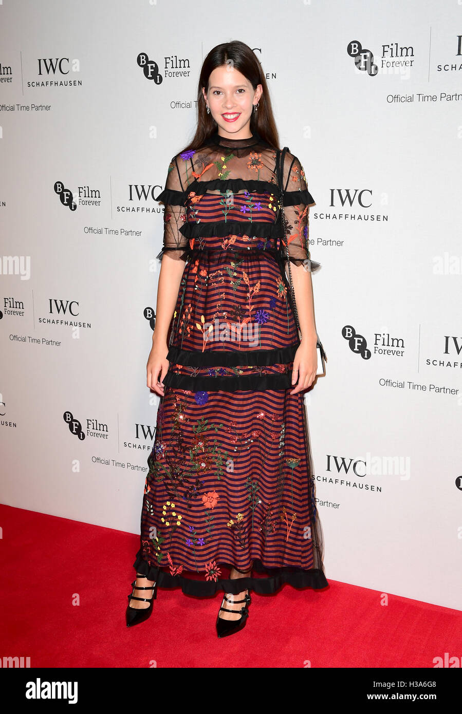 Jessamine-Bliss Bell an der IWC-Gala zu Ehren des British Film ...