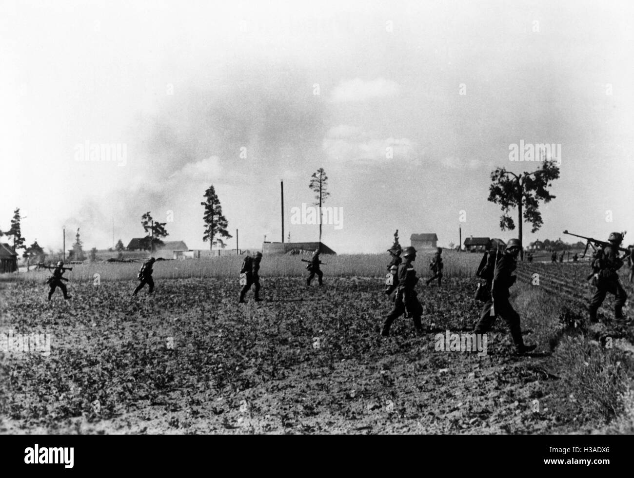 Deutsch infanterie fortschritt ostfront -Fotos und -Bildmaterial in ...