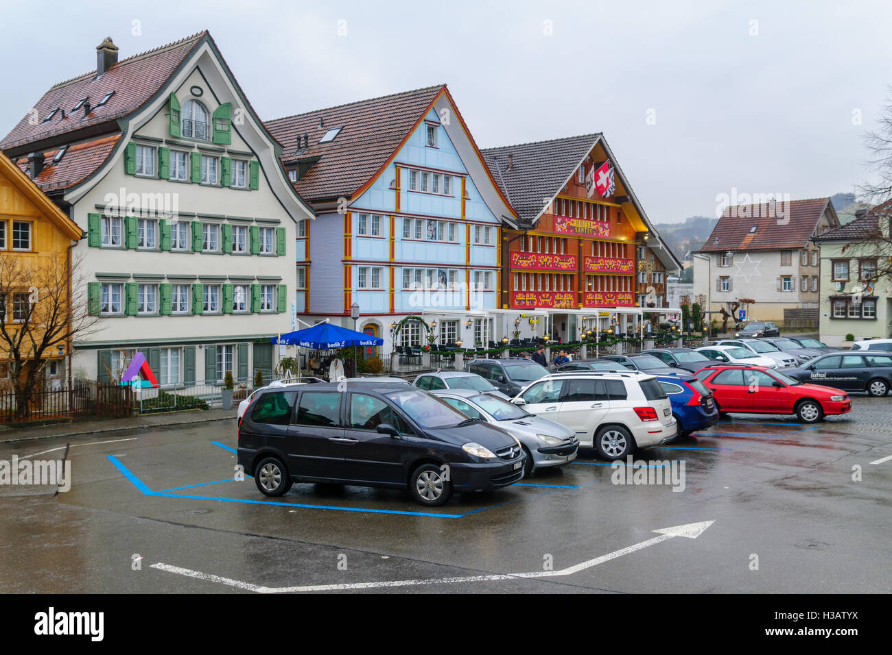 Appenzell switzerland traditional architecture -Fotos und -Bildmaterial ...
