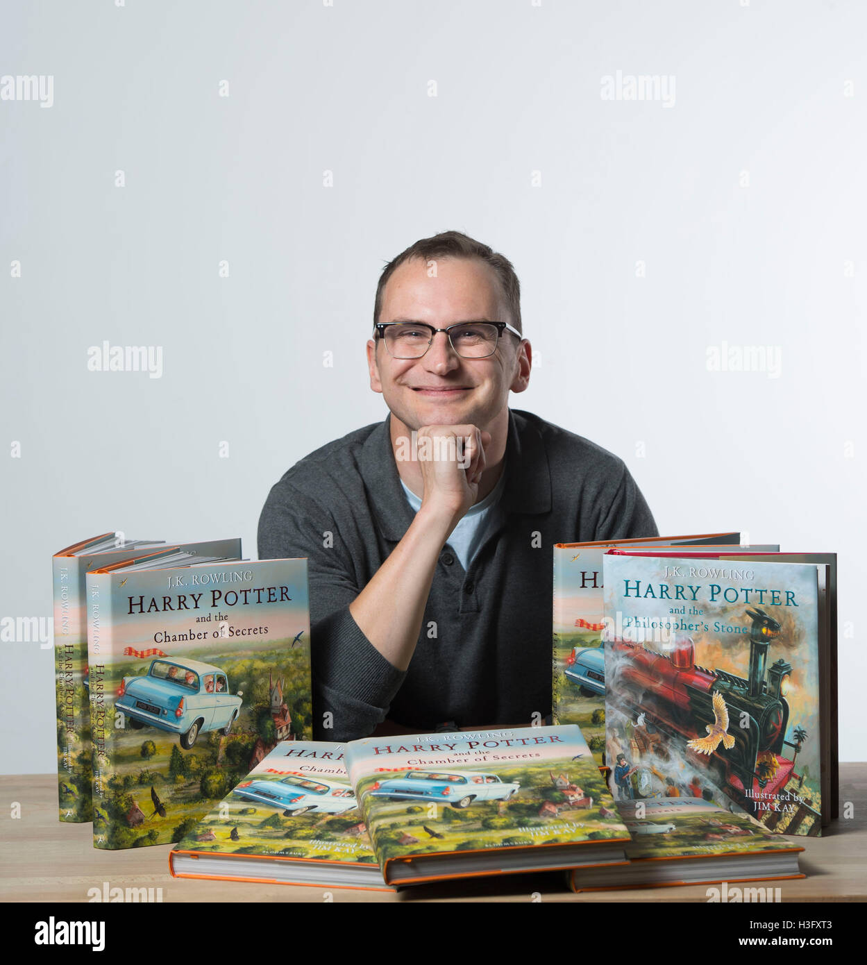 Harry Potter Illustrator Jim Kay Stockfotografie - Alamy