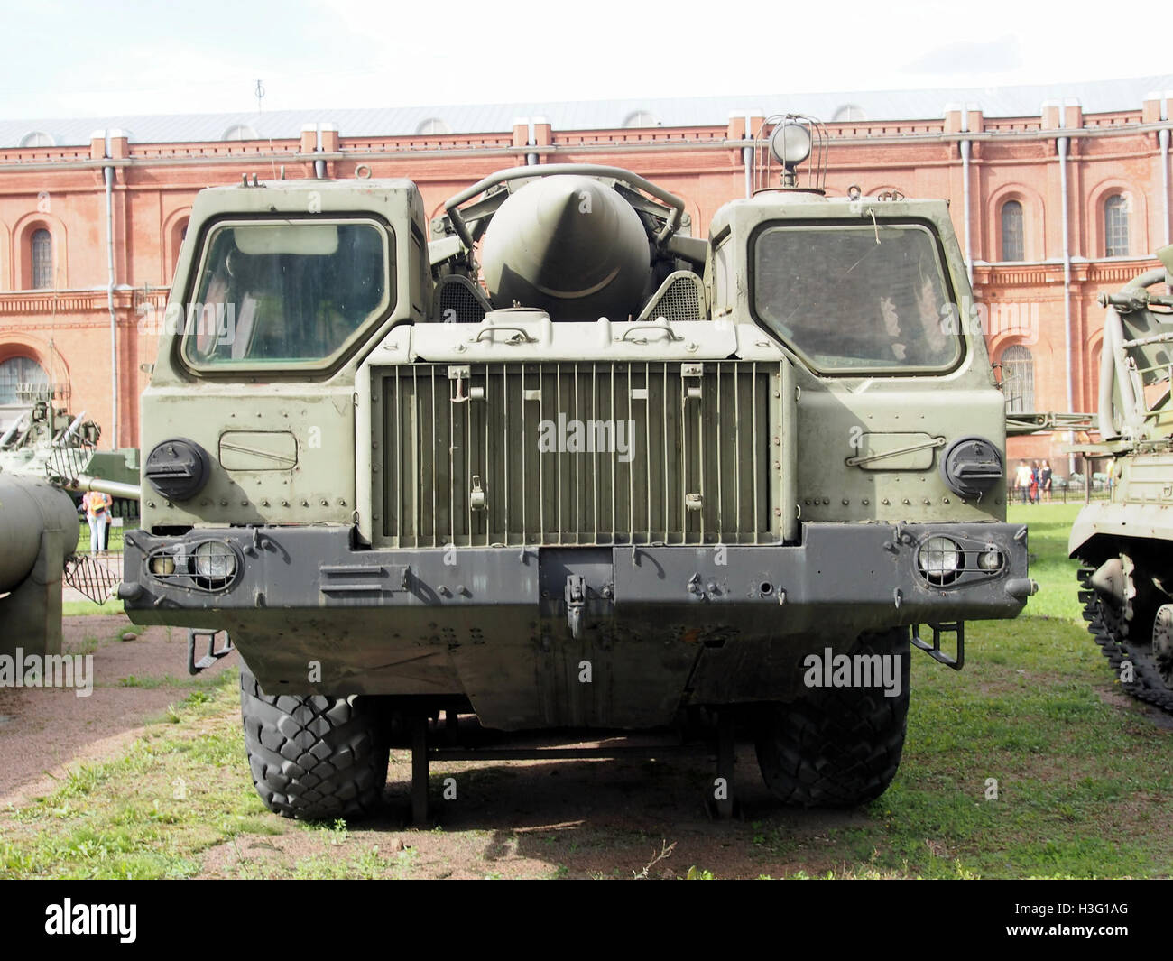 9P 117 TEL 9K 72 Elbrus-Raketen-System, Пусковая установка 9П117 ...