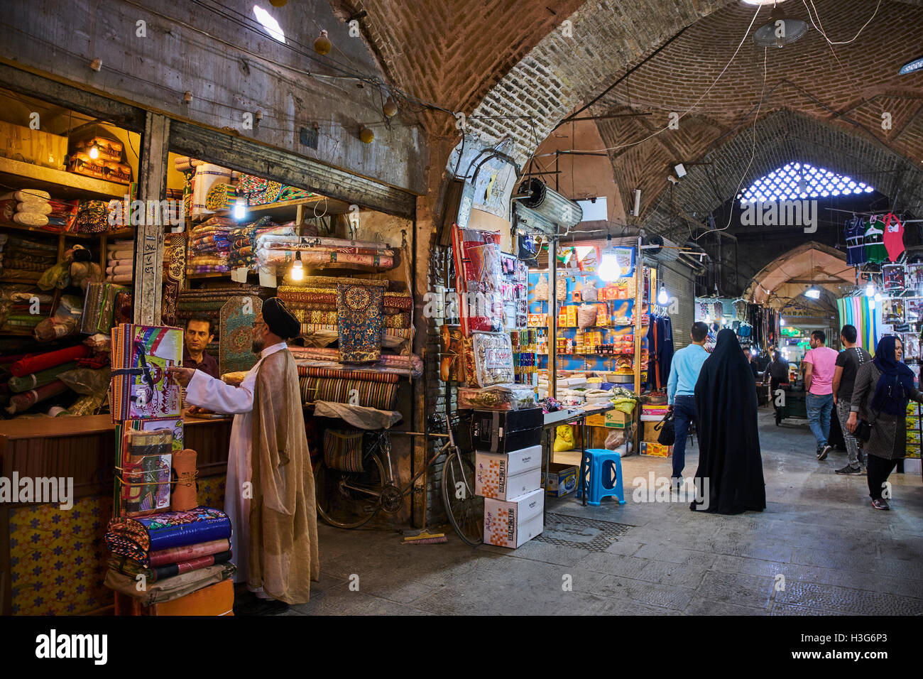 Iran, Isfahan, großer Basar, Bazar e Bozorg Stockfoto, Bild: 122673099 ...