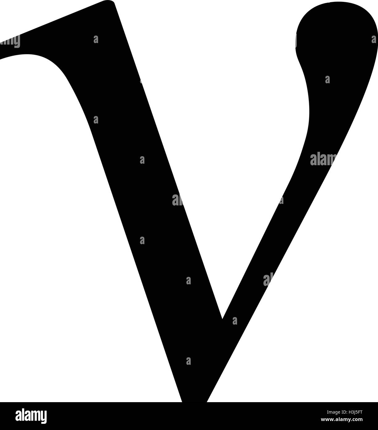 Greek Alphabet Vector Uppercase Lowercase Stockfotos & Greek Alphabet ...