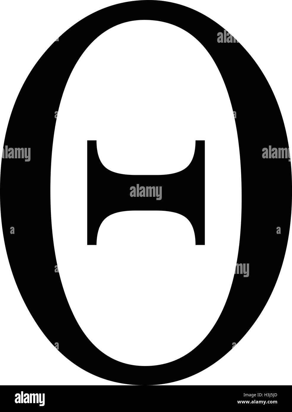 Greek alphabet vector uppercase lowercase -Fotos und -Bildmaterial in ...