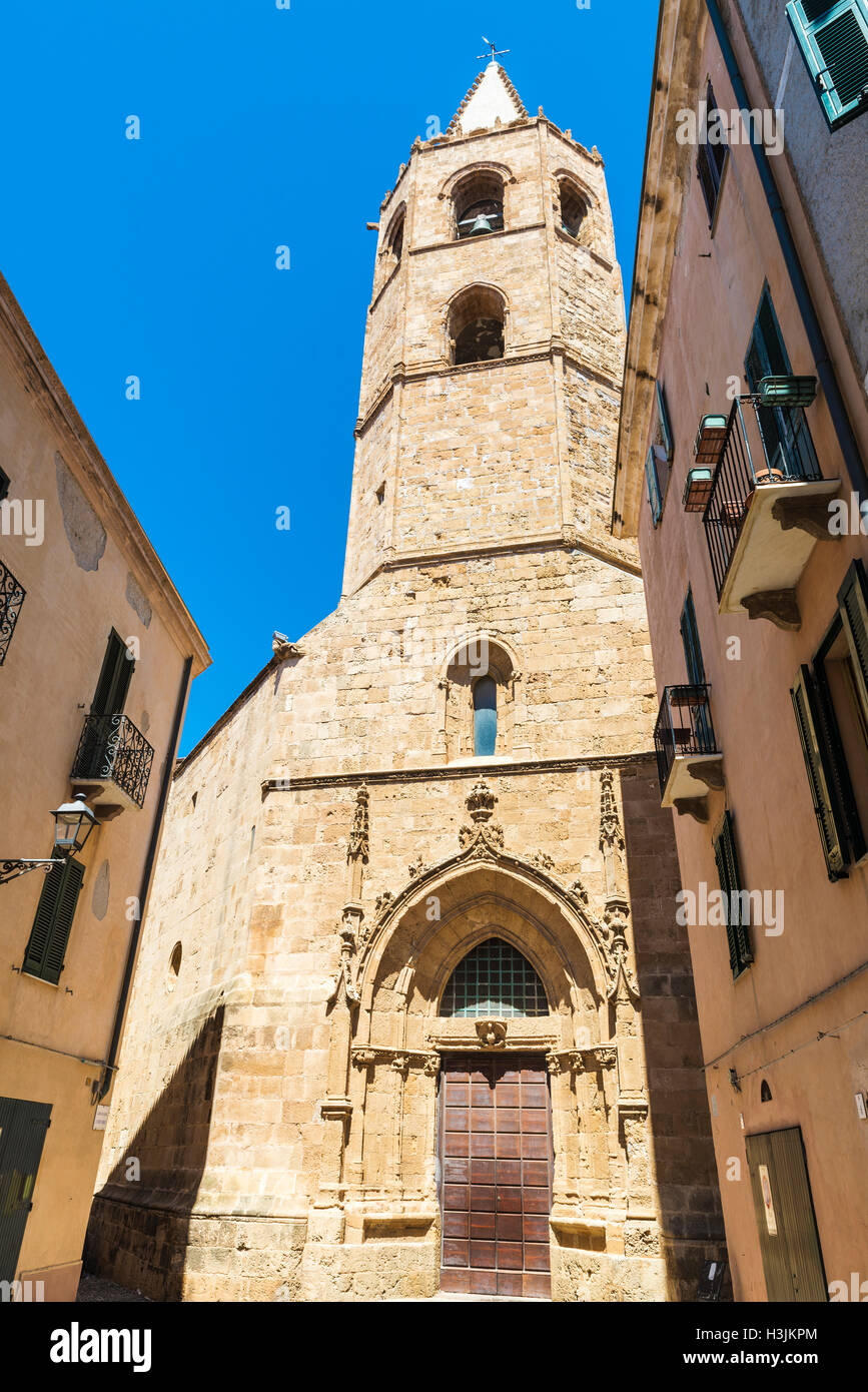 San francesco church alghero sardinia -Fotos und -Bildmaterial in hoher ...