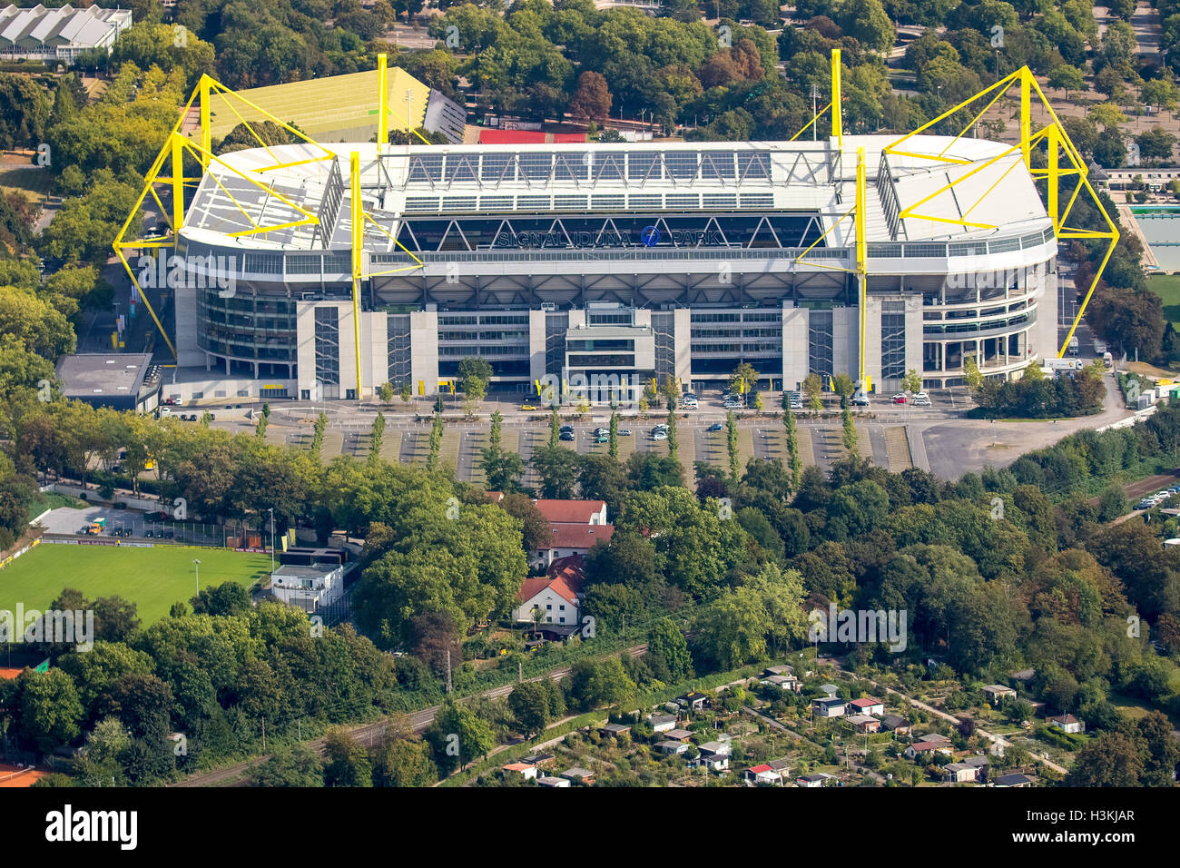 Antenne, Bild, signal-Iduna-Park, der Westfälischen Stadion, Bundesliga ...