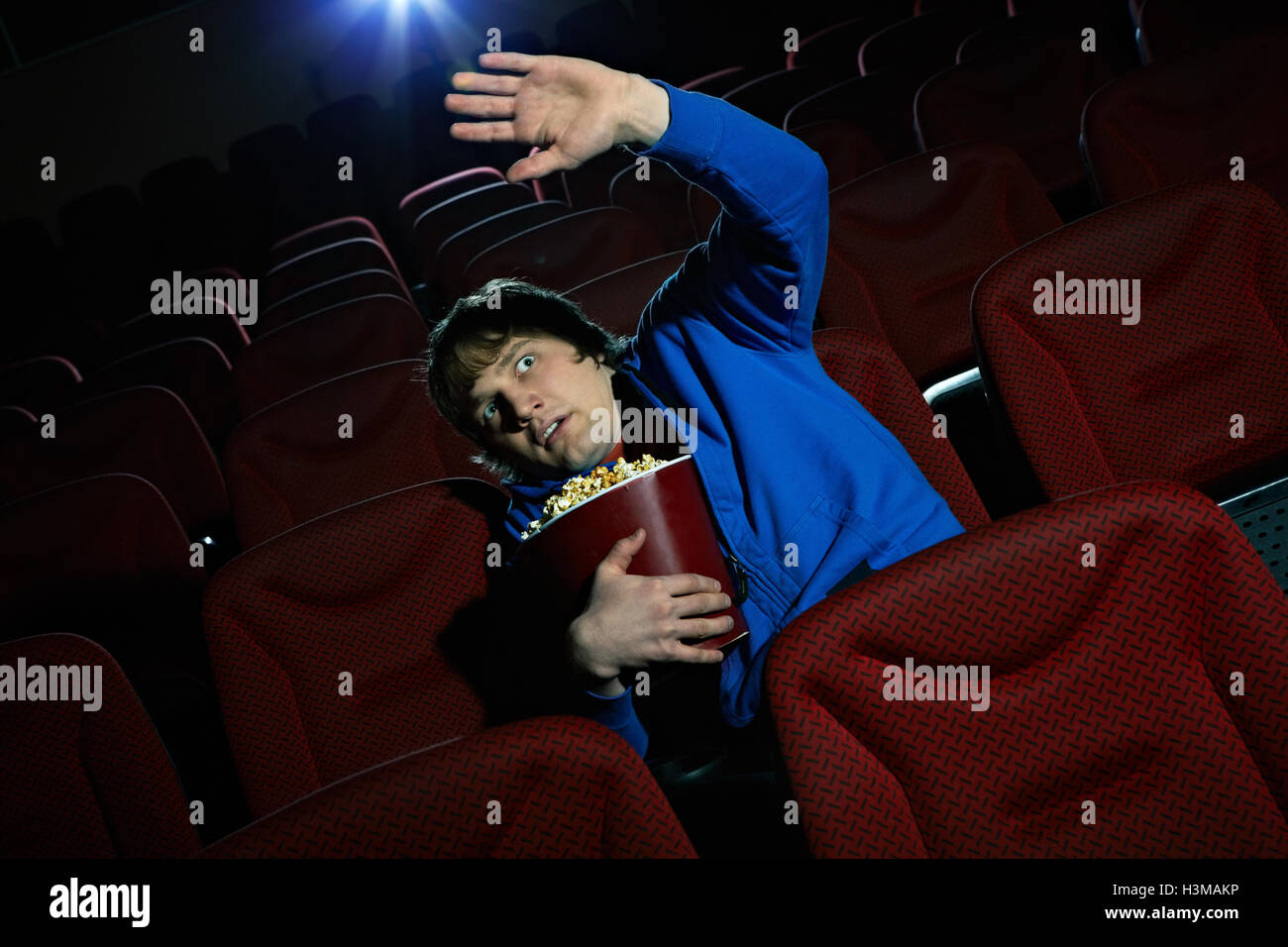 Erschrocken schrecklich Stockfotos und -bilder Kaufen - Alamy