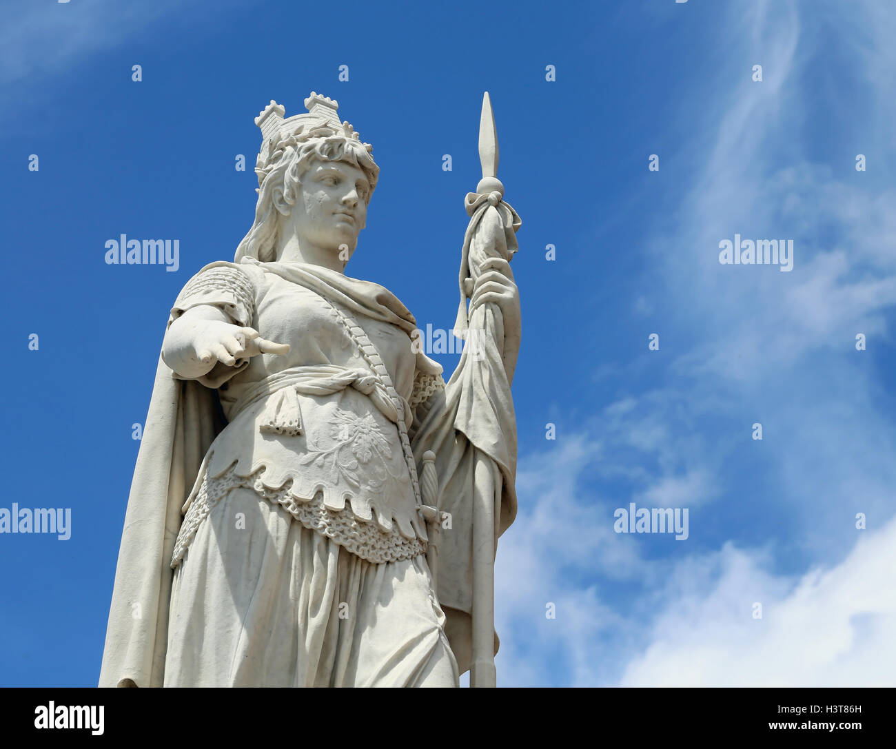Detail der Marmor Statue of Liberty in San Marino eine kleine Enklave ...