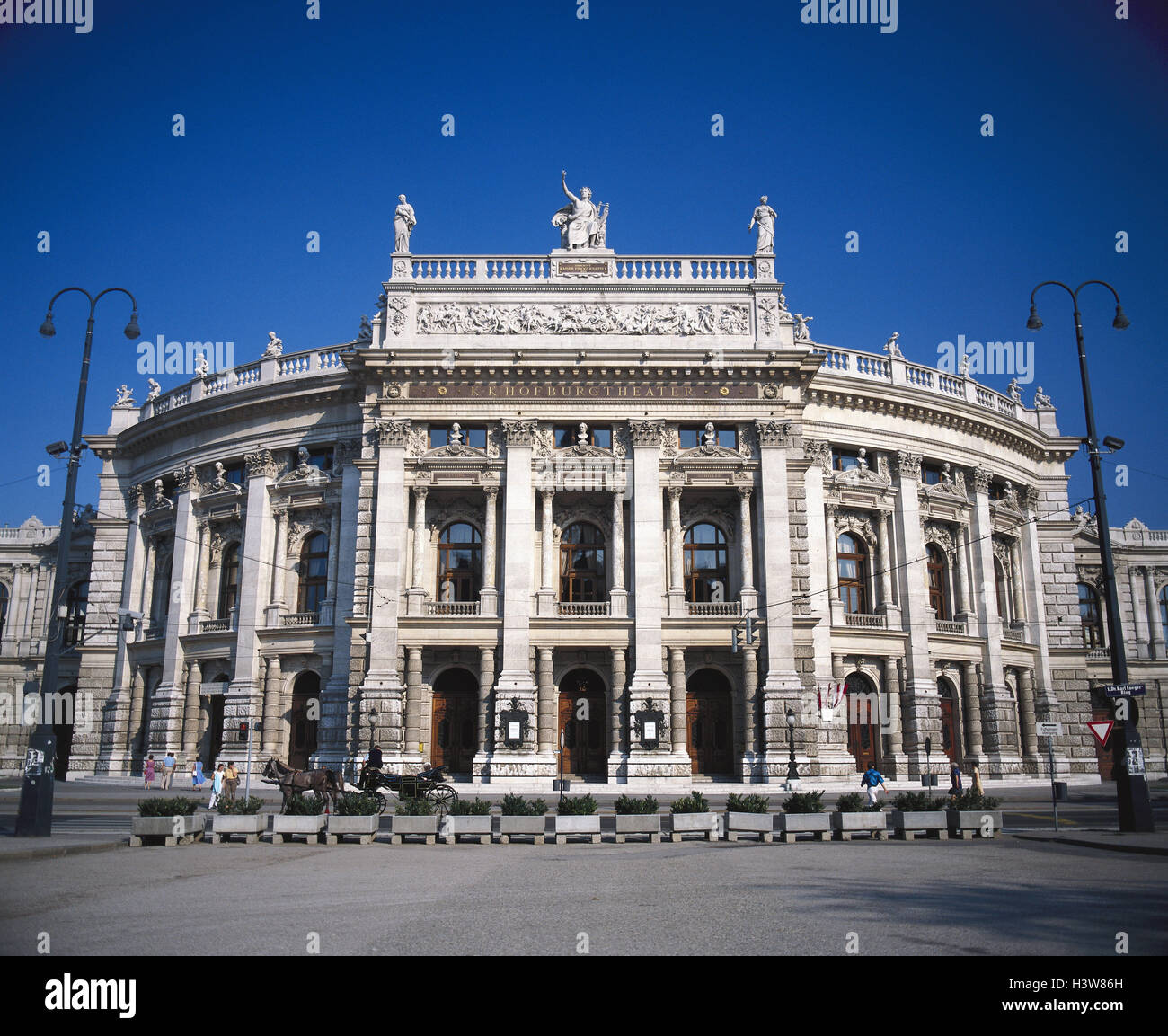 Österreich, Wien, Burgtheater, Europa, Stadt, Hauptstadt, Wiener ...
