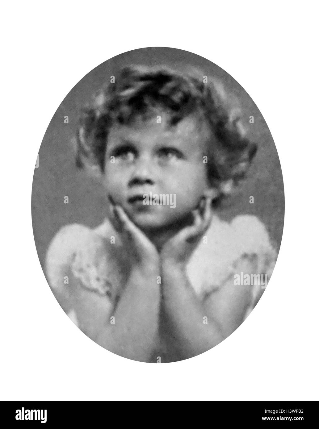Tochter von prinz george Schwarzweiß-Stockfotos und -bilder - Alamy