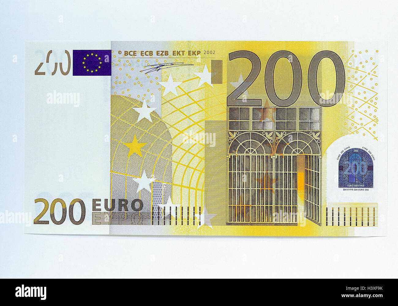 Euro, Geldschein, 200 Euro, Stillleben, Produktfotografie, Studio ...