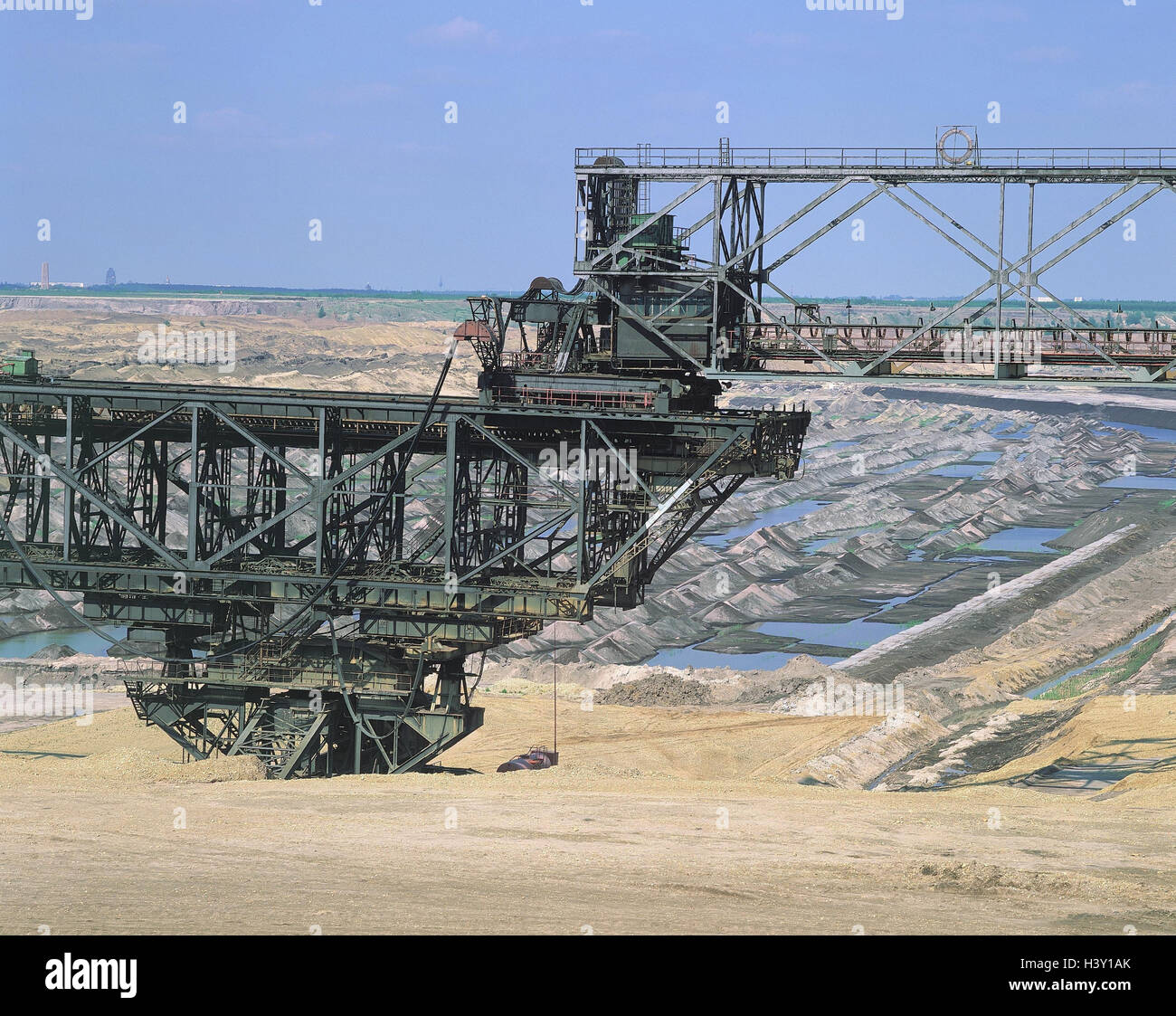 Deutschland, Sachsen, Leipzig, Umgebung, Zwenkau, Tagebau, Detail ...