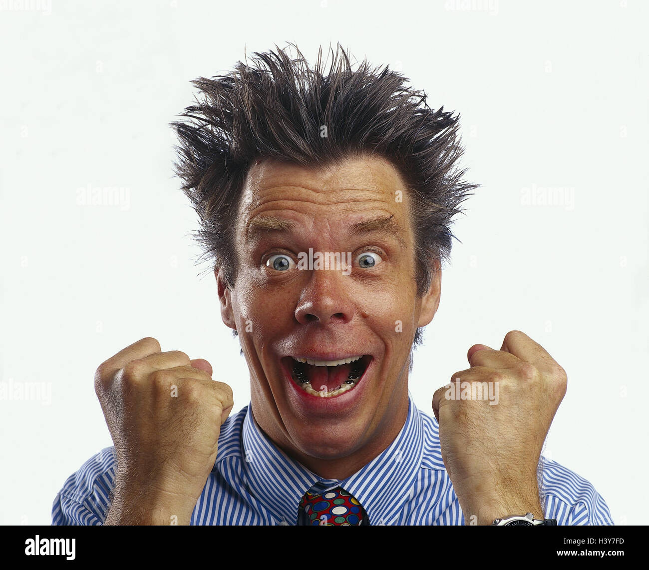 Haare stehen auf -Fotos und -Bildmaterial in hoher Auflösung – Alamy