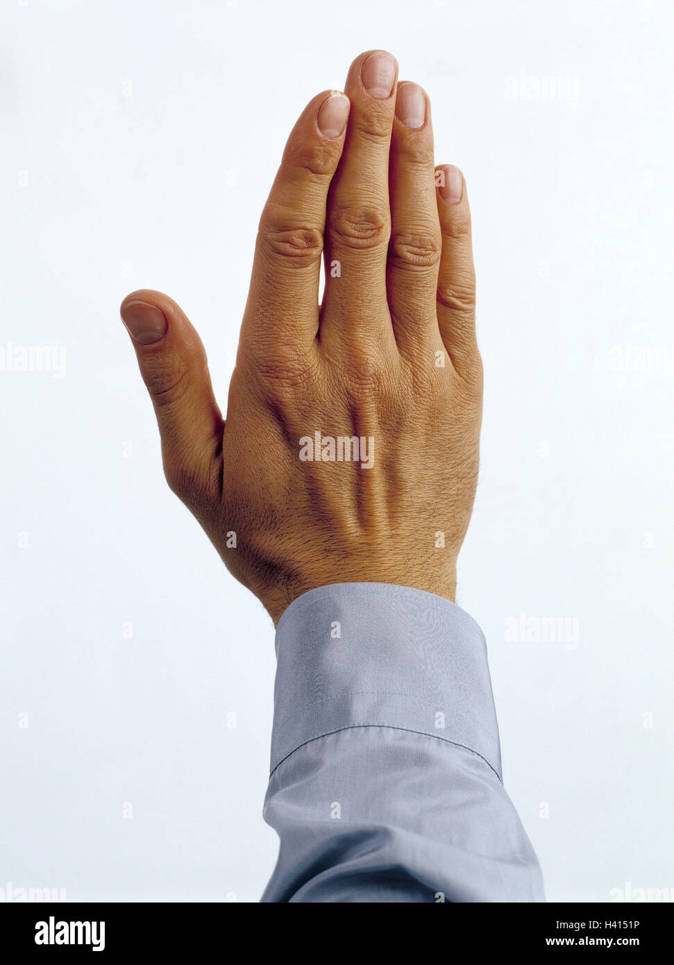 Mann, Hand, Geste, Freisteller, Mann's, Hand, Finger, Hand Abbildung ...