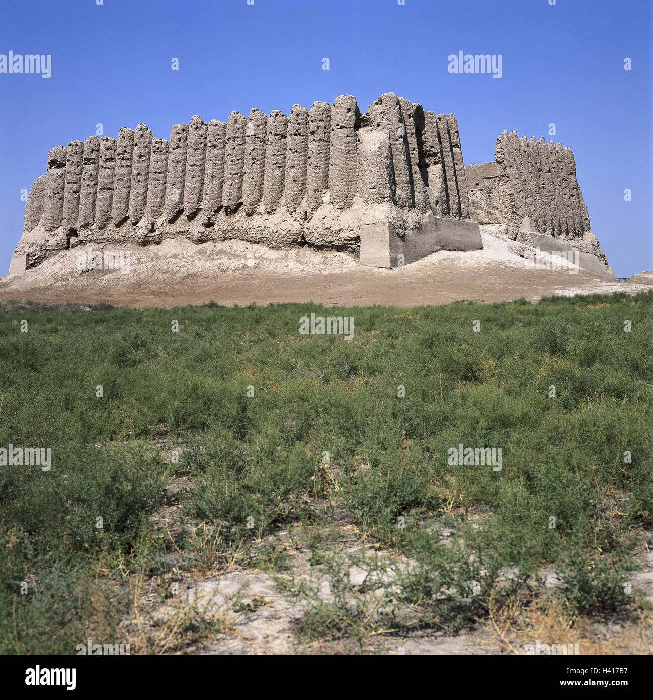 Turkmenistan, Mary, Schloss Sasanide, Asien, Zentralasien, Turkmenien ...