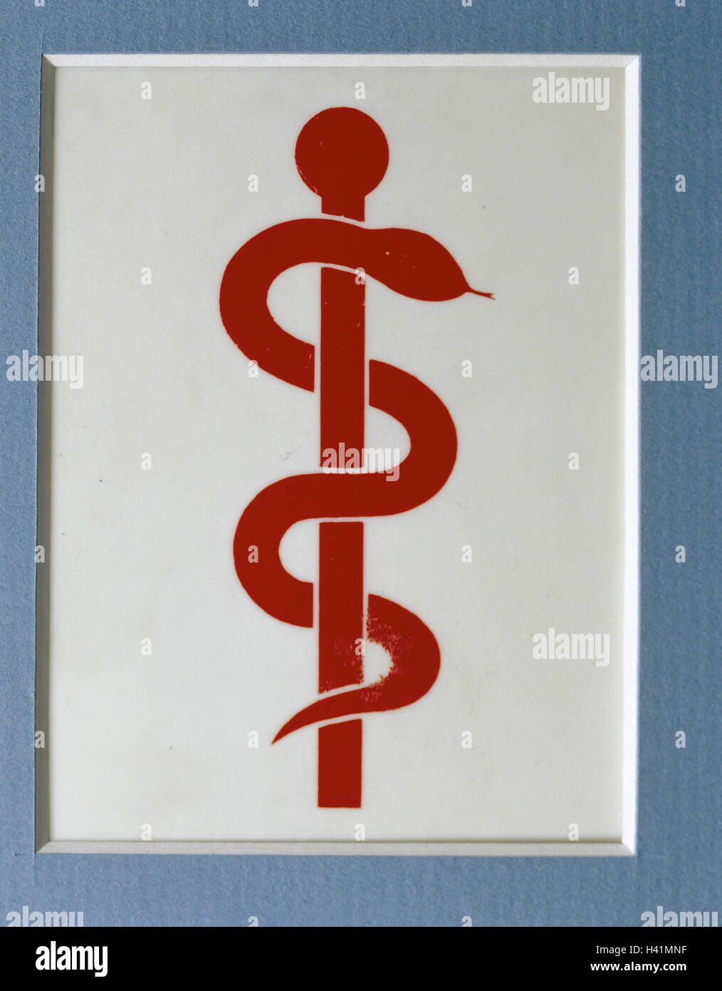 Zeichen, Äskulap-Stab, bemerken Board, Äskulap, Zauberstab ...